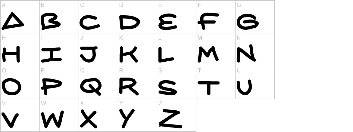 AQZ crew Font | UrbanFonts.com