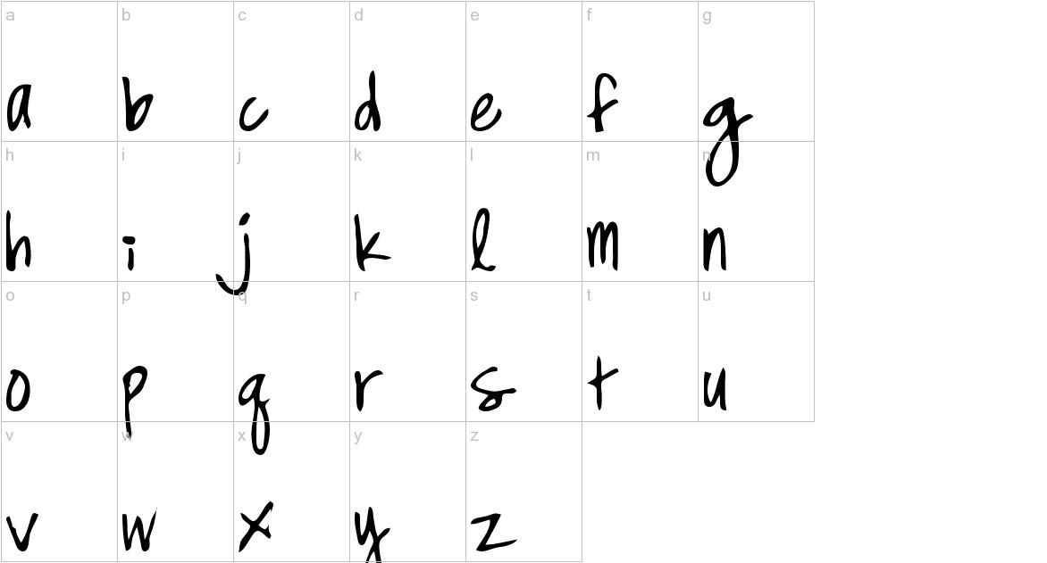 High Strung Font | UrbanFonts.com