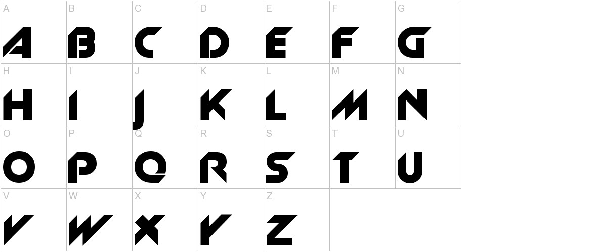 Slant Font UrbanFonts