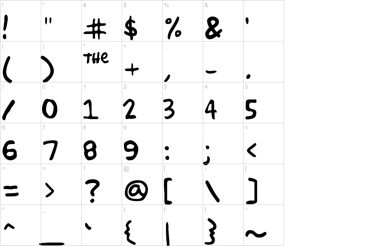 Simpsonfont Font | UrbanFonts.com