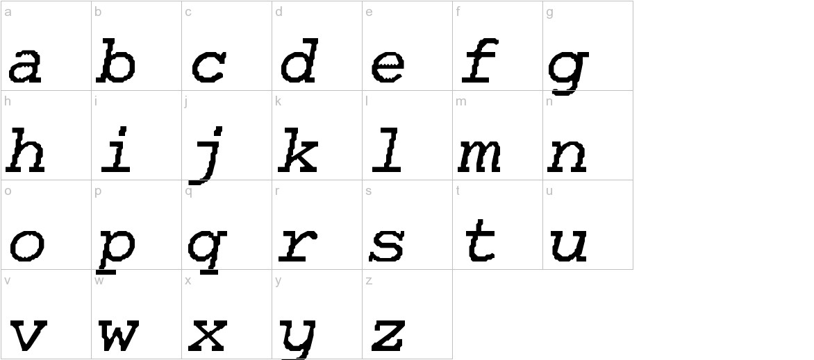 APL-Normal Font | UrbanFonts.com