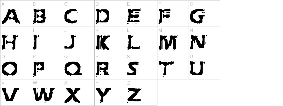 Extraction (BRK) Font | UrbanFonts.com