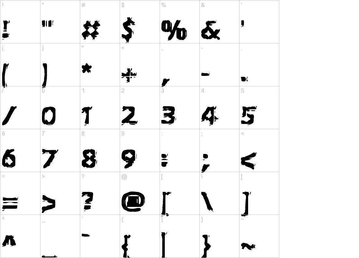 Extraction (BRK) Font | UrbanFonts.com