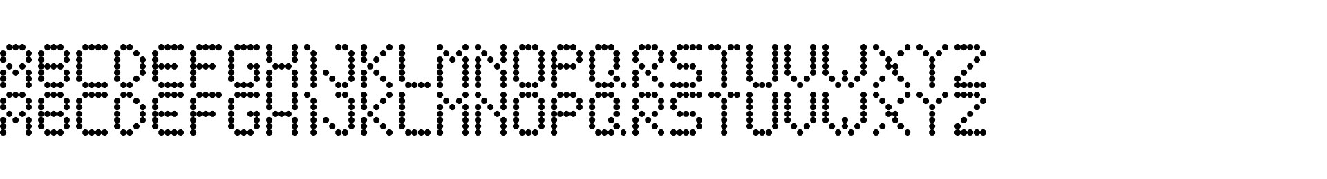 Orbita I vaizda Vaisinis Dot Font Annifelici