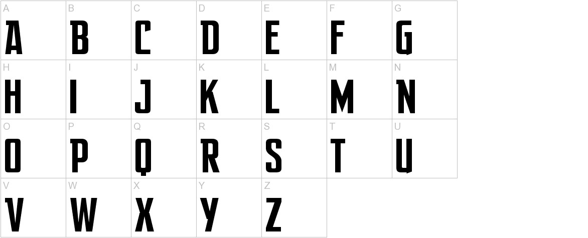 After Disaster Font | UrbanFonts.com