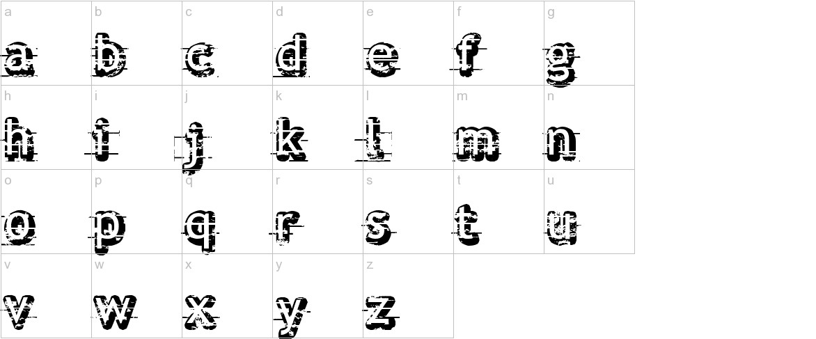 Alfred 24 Font | UrbanFonts.com