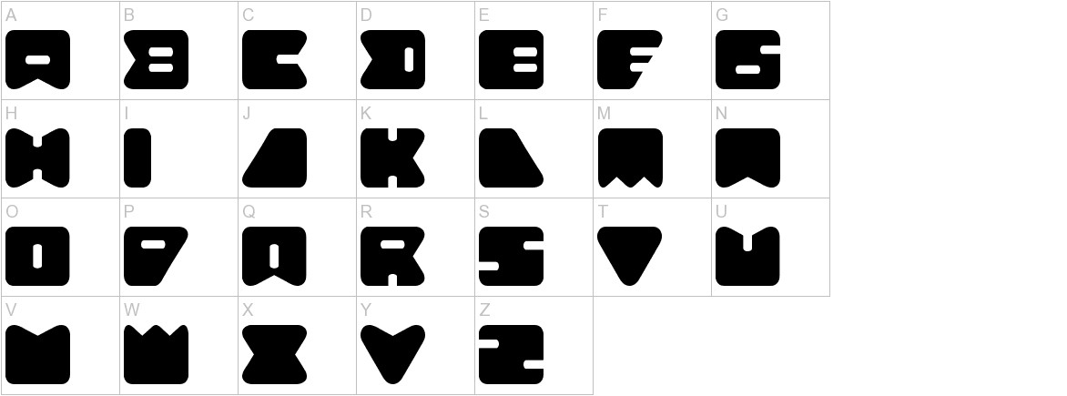 Ameba Font | UrbanFonts.com