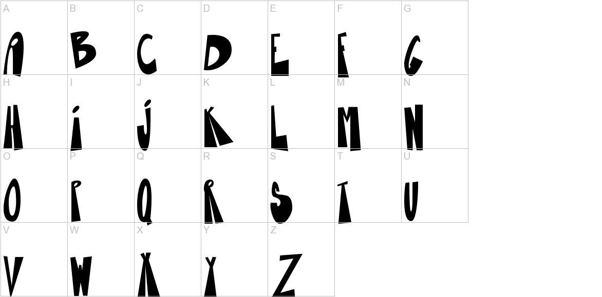 Gnarly Font | UrbanFonts.com