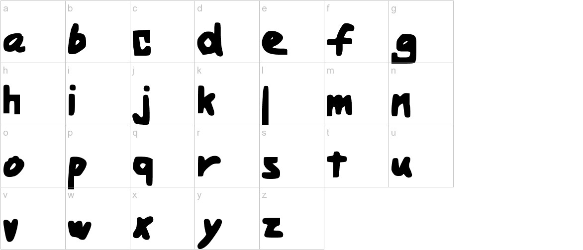 BoldHandwriting Font | UrbanFonts.com