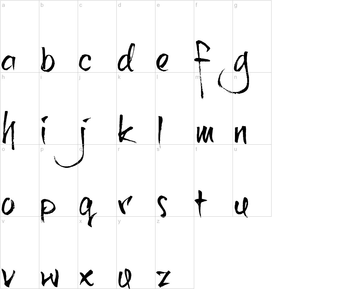 Brushtip-C Font | UrbanFonts.com