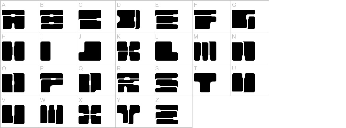 Cable Font | UrbanFonts.com