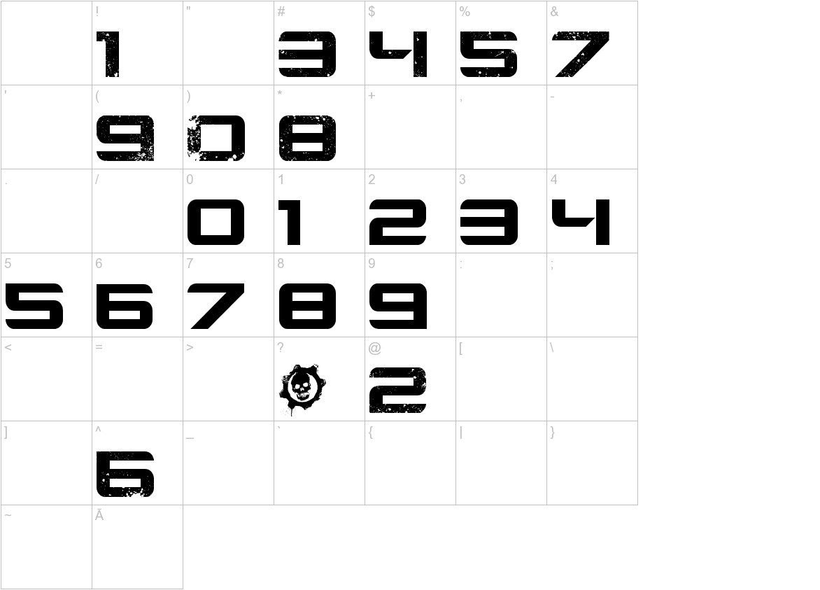 CGF Locust Resistance Font | UrbanFonts.com