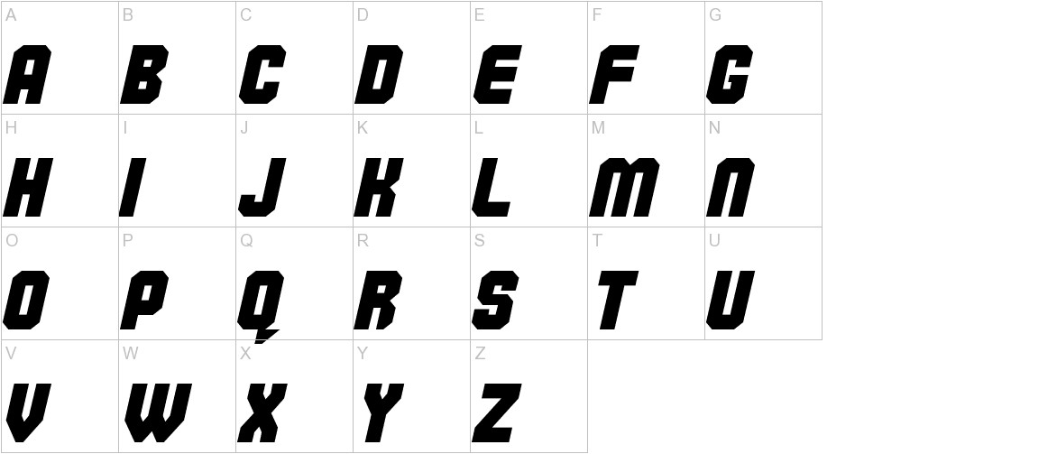 Commando Font | UrbanFonts.com