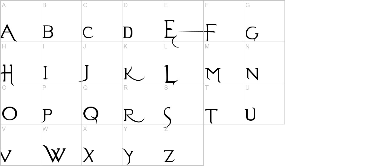 Evanescent Font | UrbanFonts.com