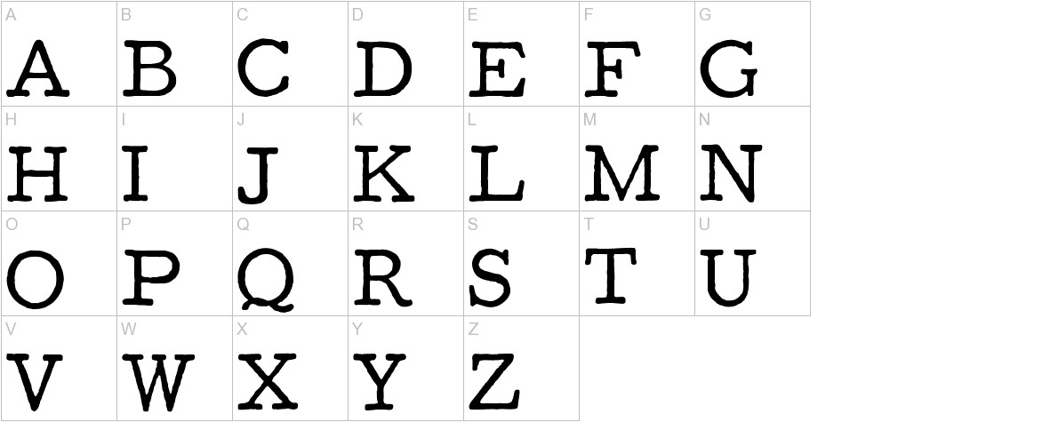 F25 Executive Font | UrbanFonts.com