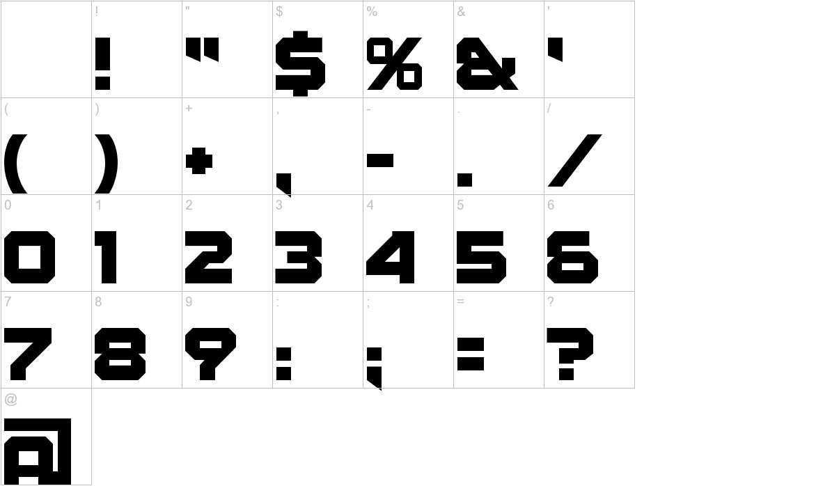 Fear Factor Font | UrbanFonts.com