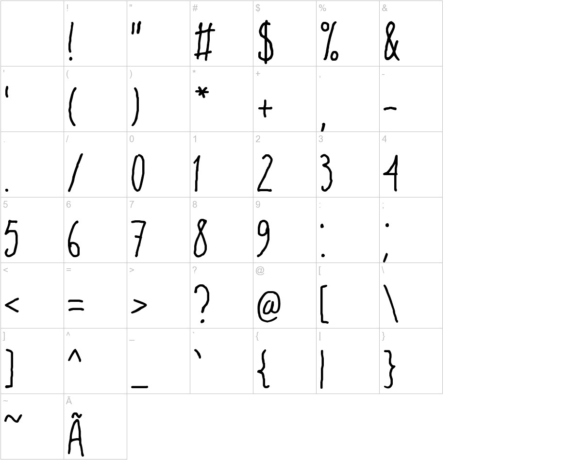 High Sign Font | UrbanFonts.com