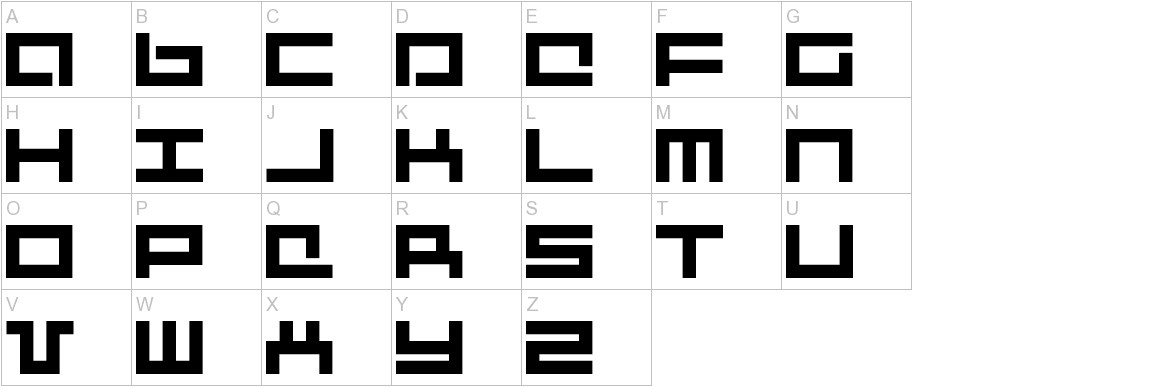 Mecha Font | UrbanFonts.com