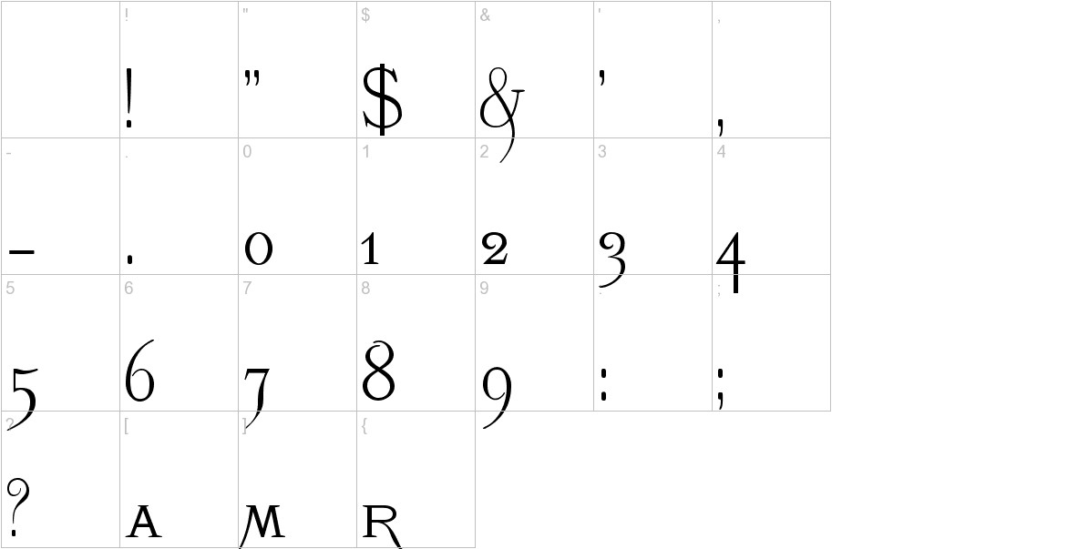 K22 Monastic Font | UrbanFonts.com