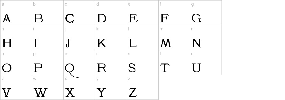 K22 Monastic Font | UrbanFonts.com