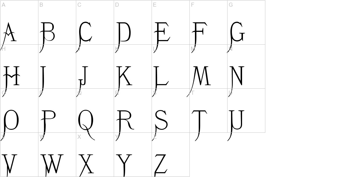 K22 Monastic Font | UrbanFonts.com