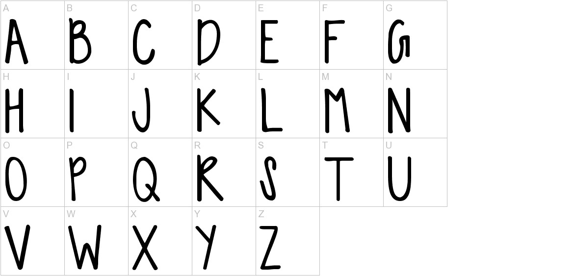 KG Sweet N Sassy Font | UrbanFonts.com