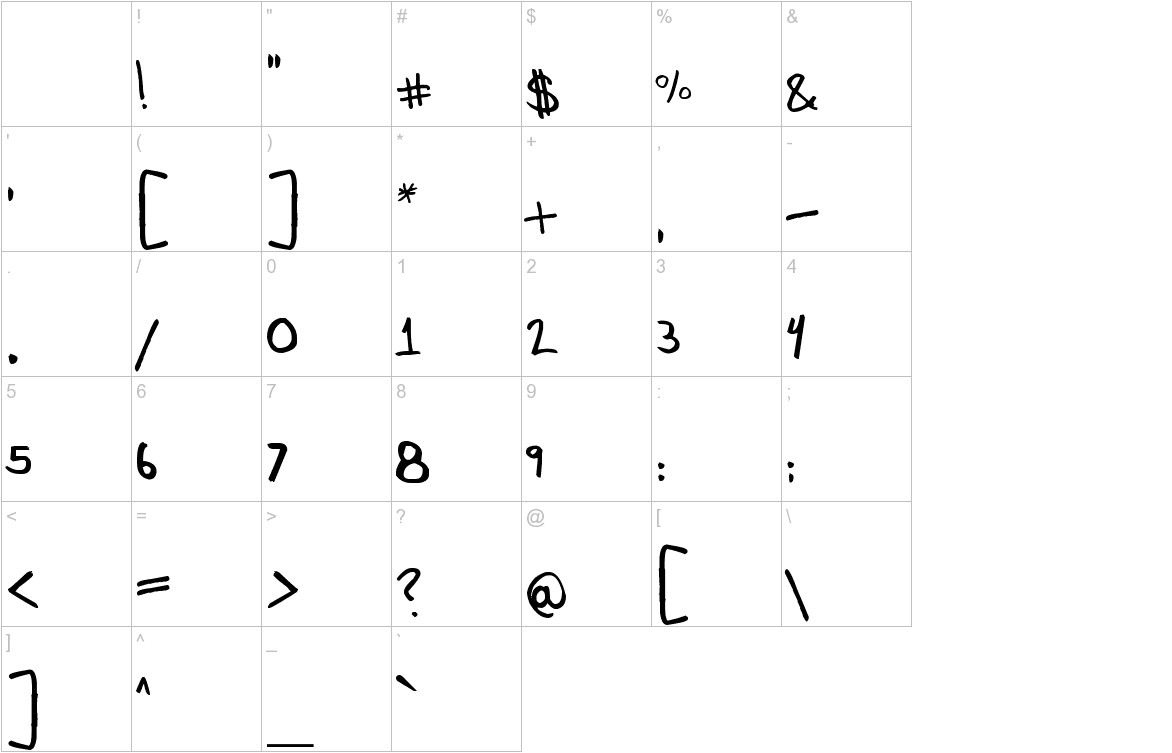 Little Ryan Font | UrbanFonts.com