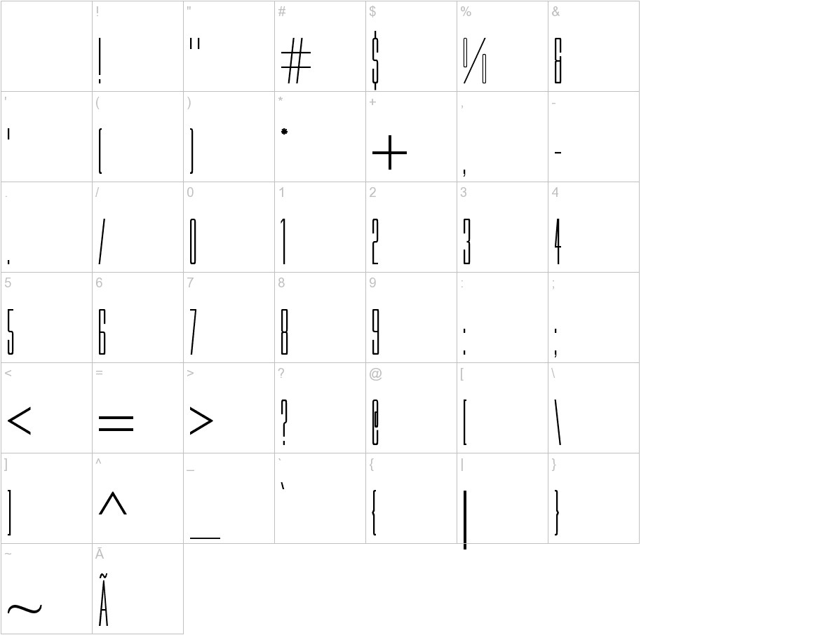 Movie Letters Font | UrbanFonts.com