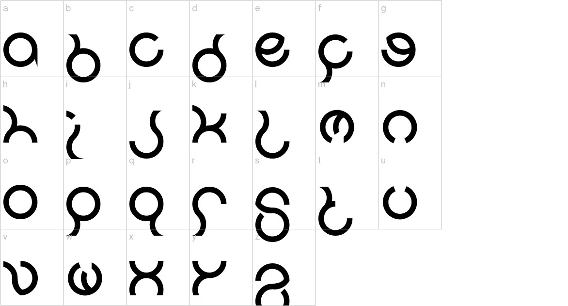 Nine Font | UrbanFonts.com