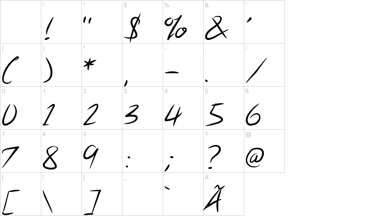 Note this Font | UrbanFonts.com