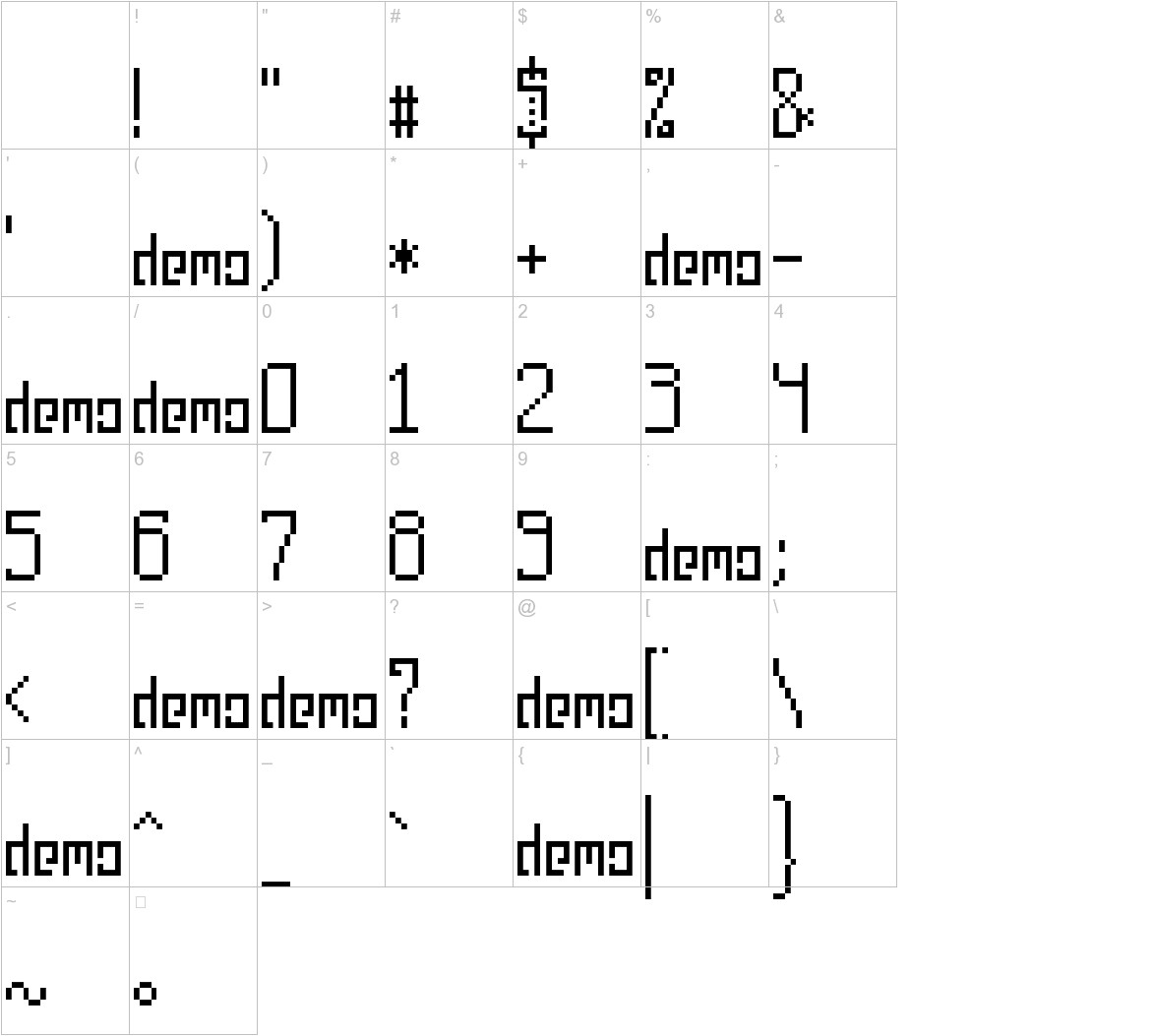 Pixelanky CE Font | UrbanFonts.com