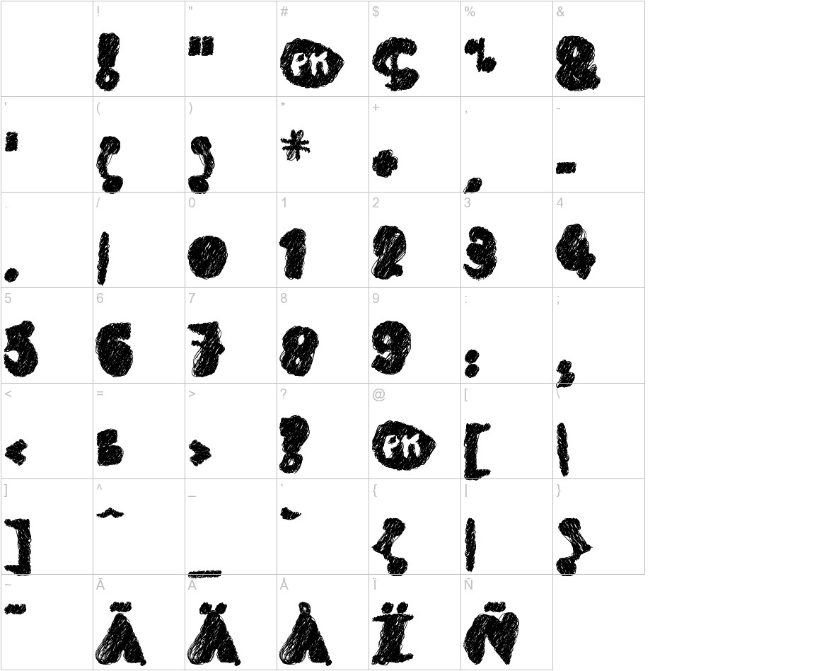 PK CoBrA Font | UrbanFonts.com