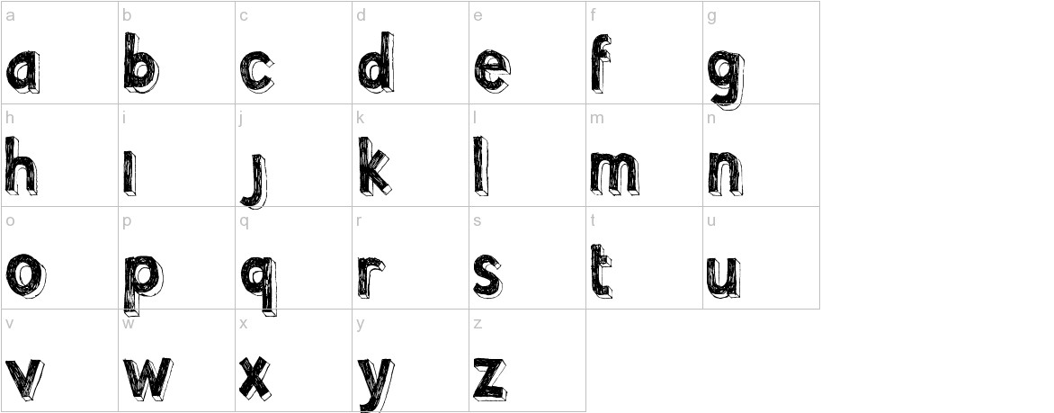 Pointy Solid Font | UrbanFonts.com