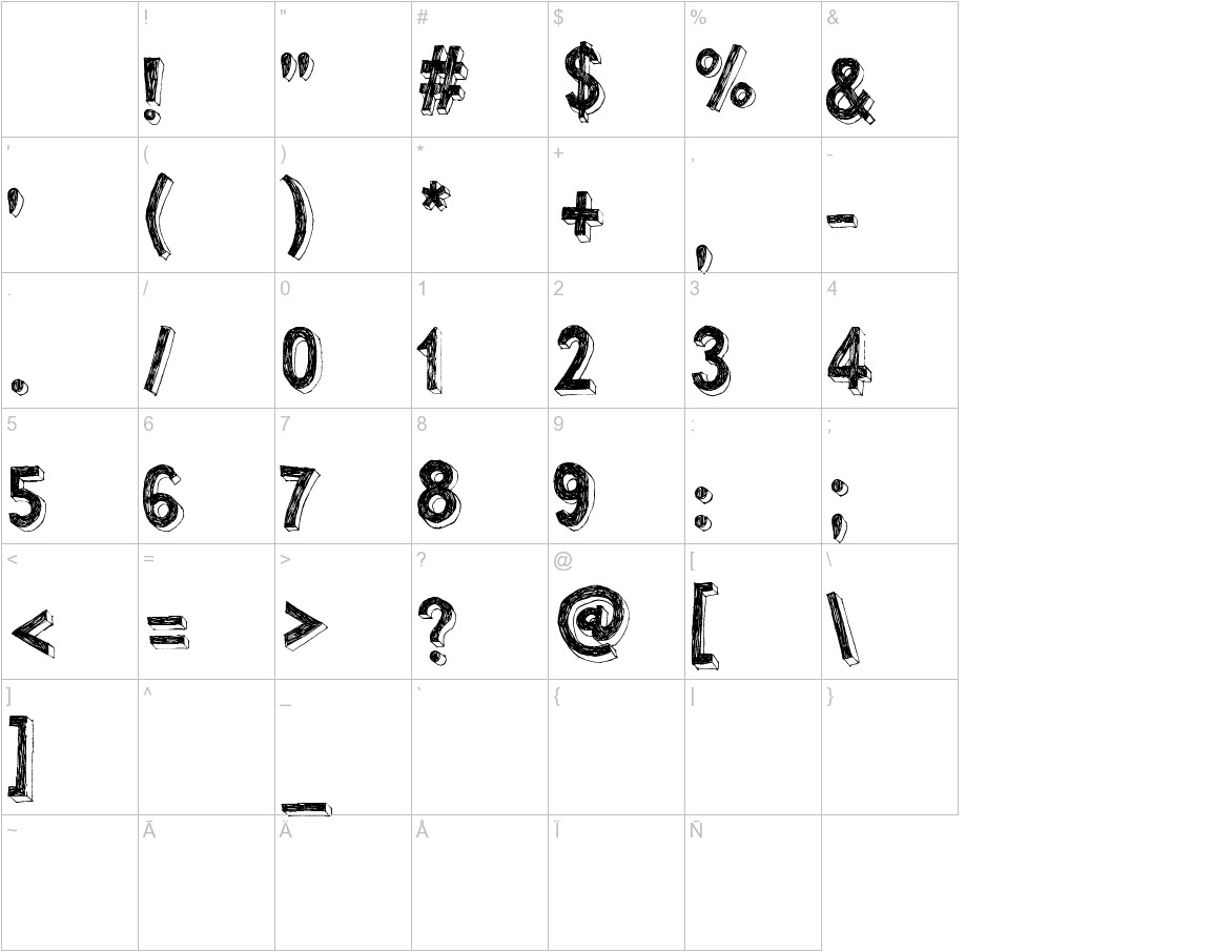 Pointy Solid Font | UrbanFonts.com