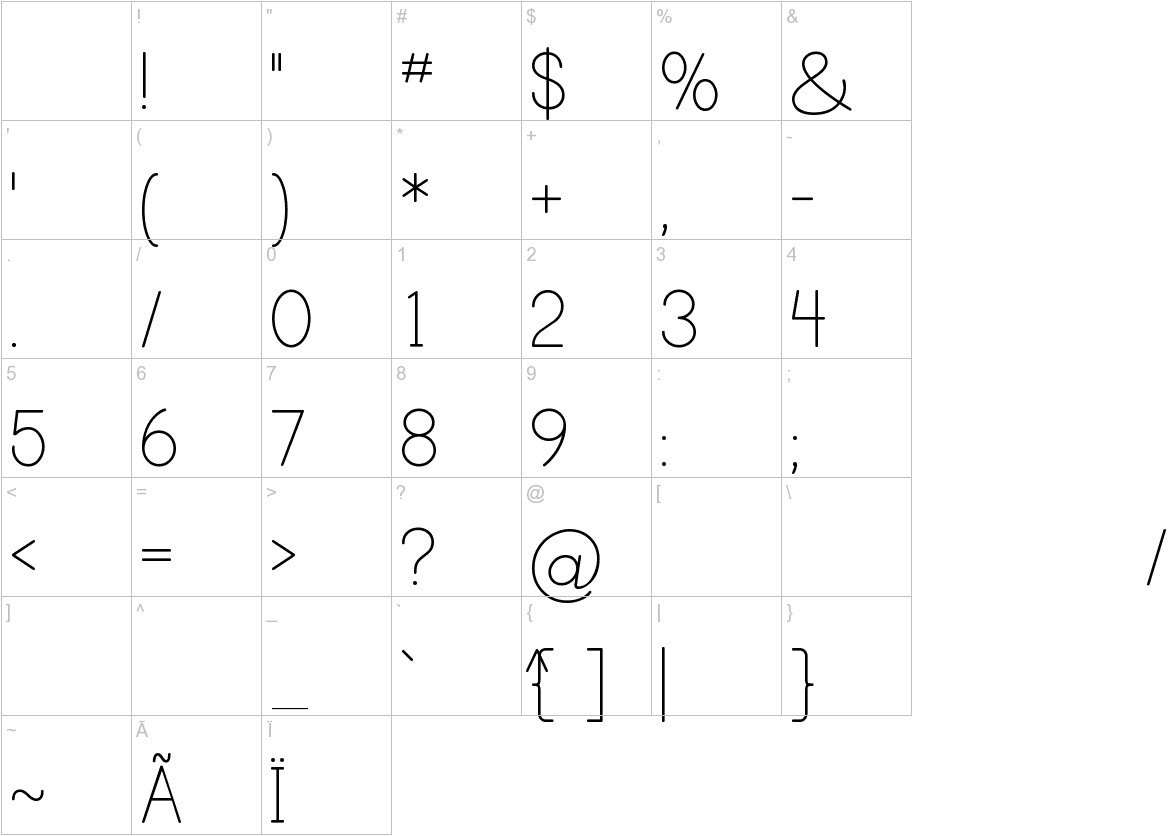 Print Clearly Font | UrbanFonts.com