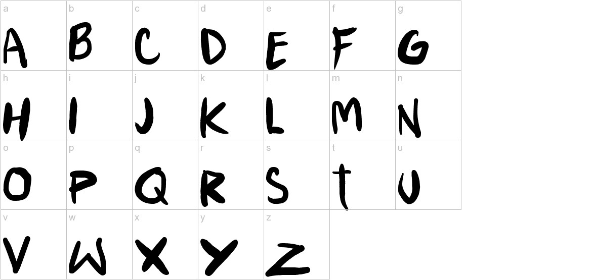 Punkboy Font | UrbanFonts.com