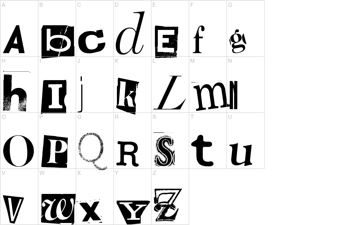 Random House Font | UrbanFonts.com