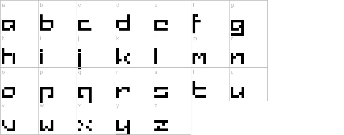 Retro Rescued Font | UrbanFonts.com