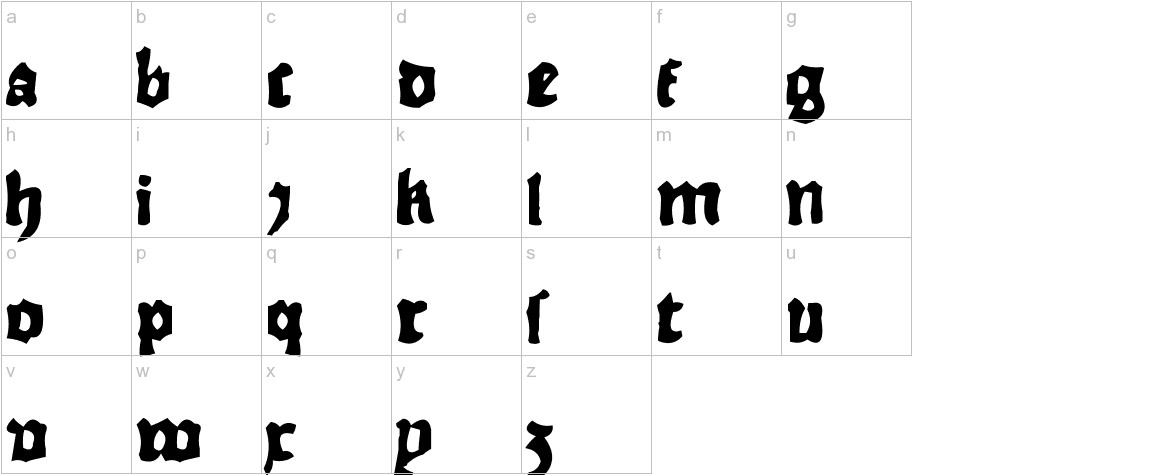 RhymeChronicle1494 Font | UrbanFonts.com