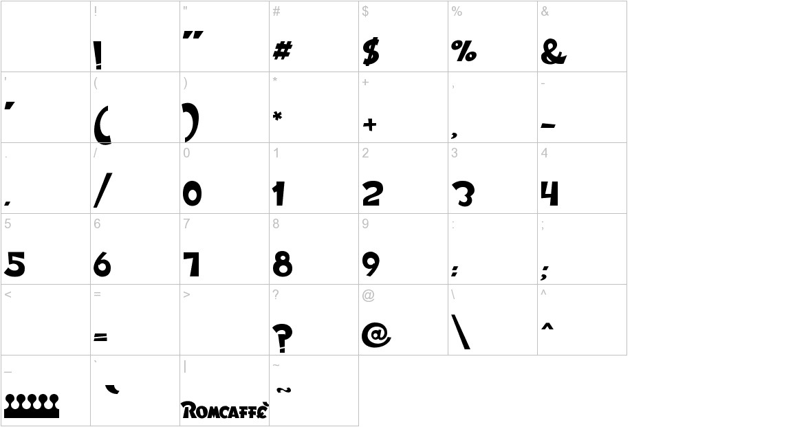 Rom Font | UrbanFonts.com