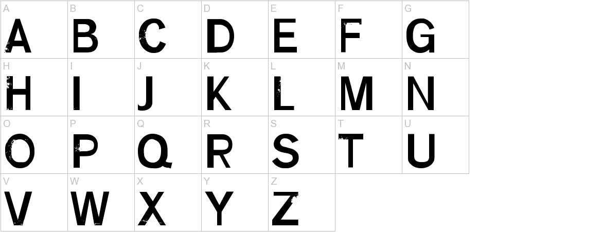 RUFF Font | UrbanFonts.com