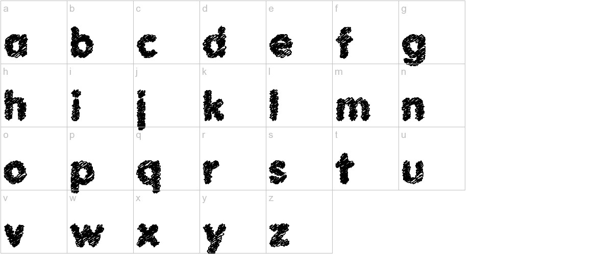 Scratch Bold Font | UrbanFonts.com