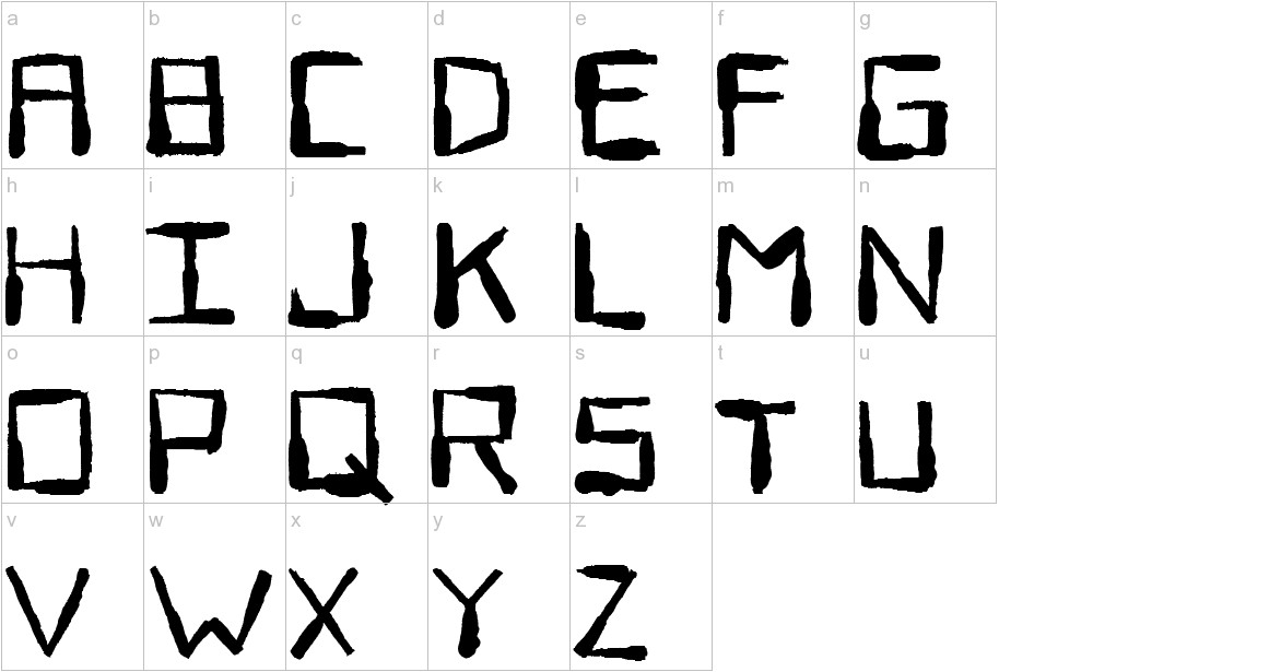 Sewer Rat Font | UrbanFonts.com