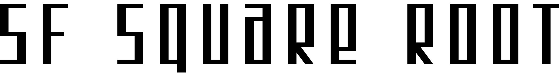 Free Square fonts Page 5 - Urban Fonts