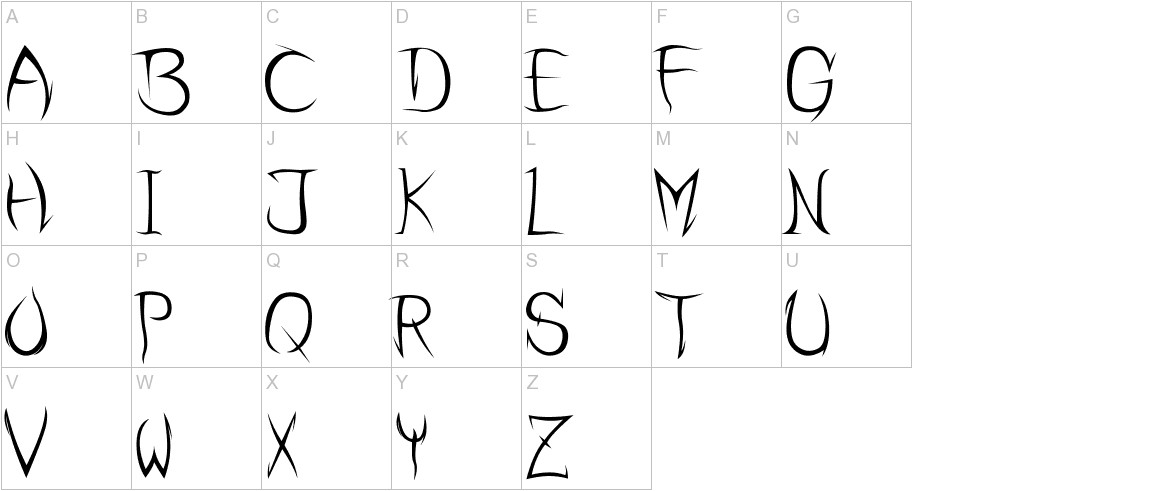 SharpCurve Font | UrbanFonts.com