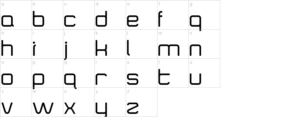 SquareTypeB Font | UrbanFonts.com