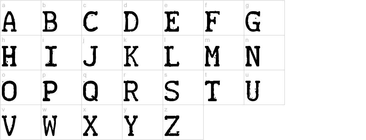 TELETYPE 1945-1985 Font | UrbanFonts.com