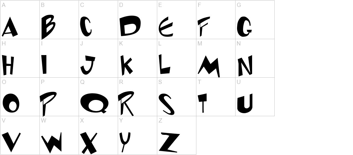 Toontime Font | UrbanFonts.com