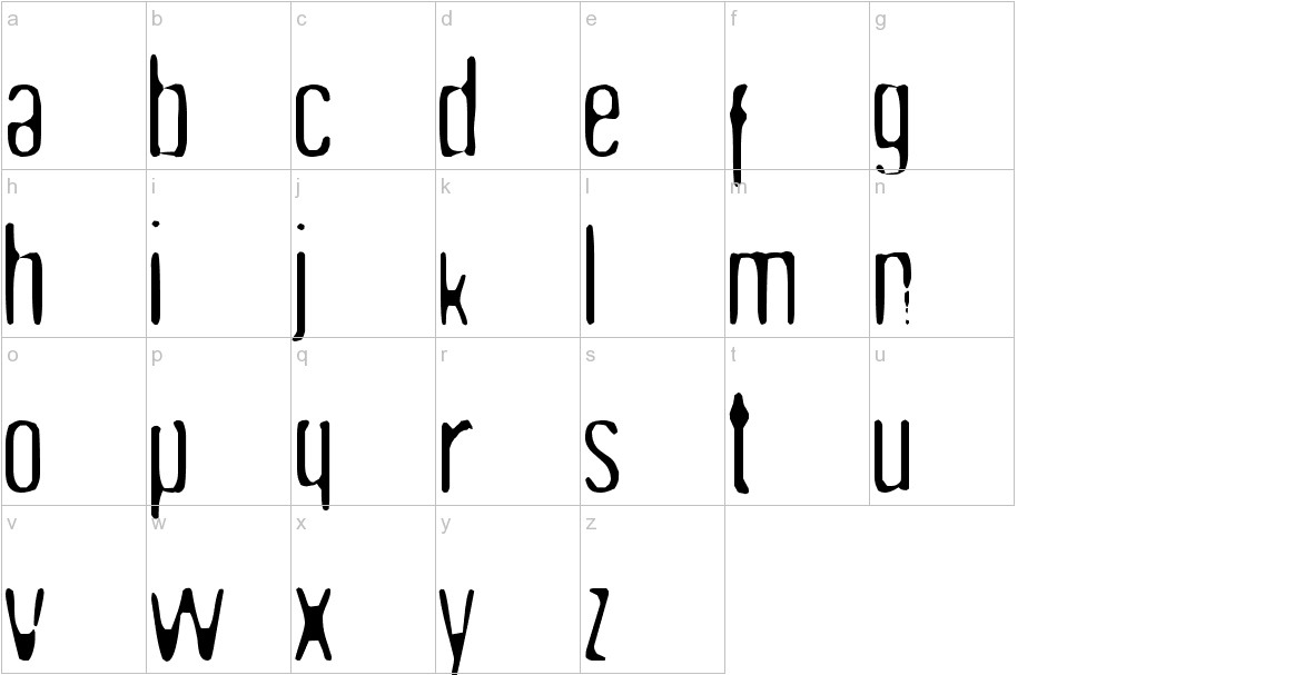 Undo35 Font | UrbanFonts.com