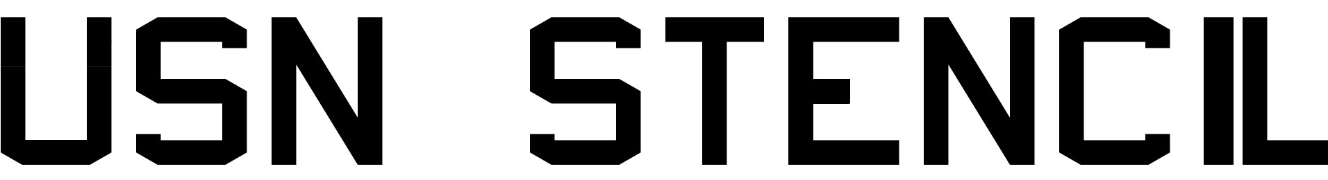 Free Stencil fonts Page 12 - Urban Fonts